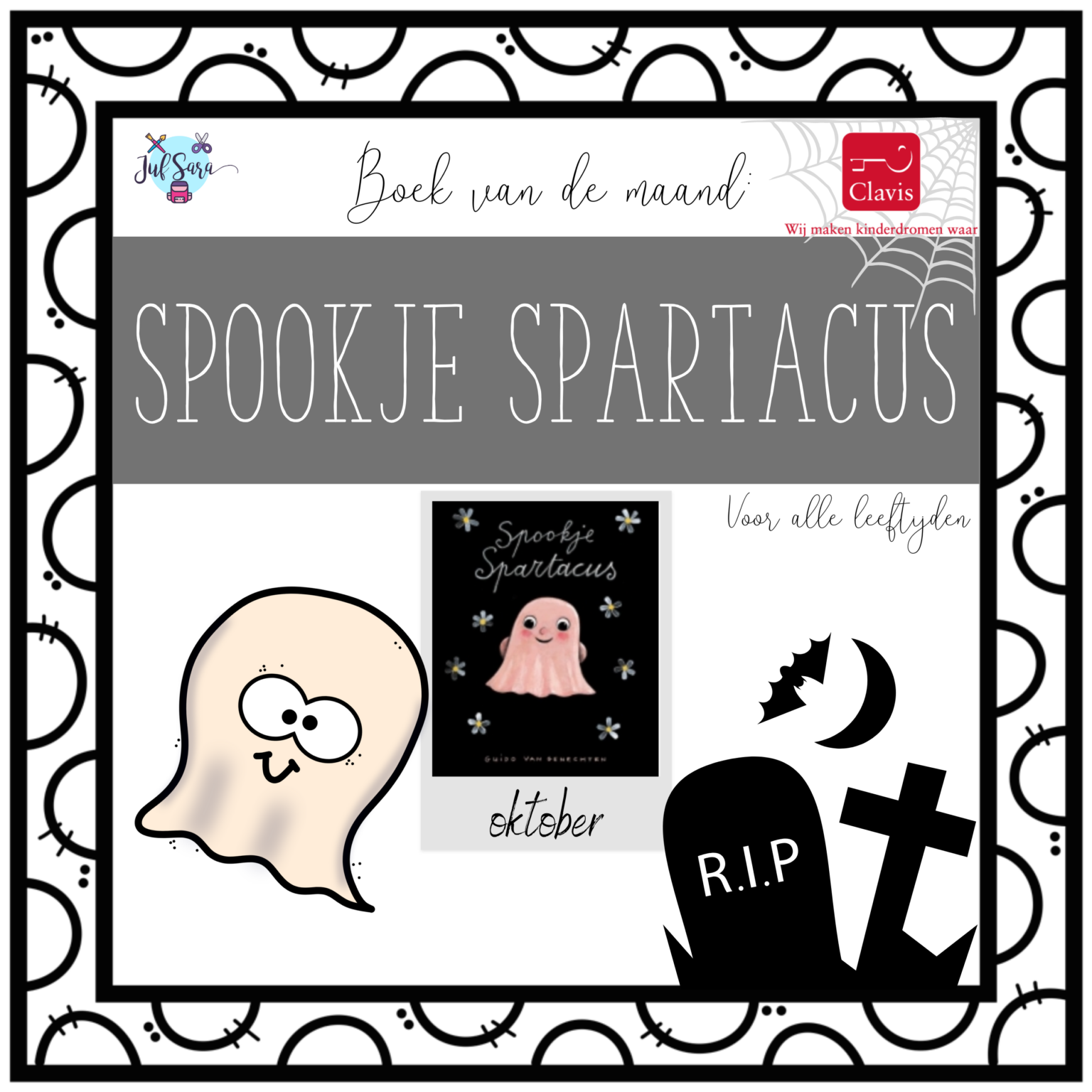 Spookje Spartacus – Juf Sara