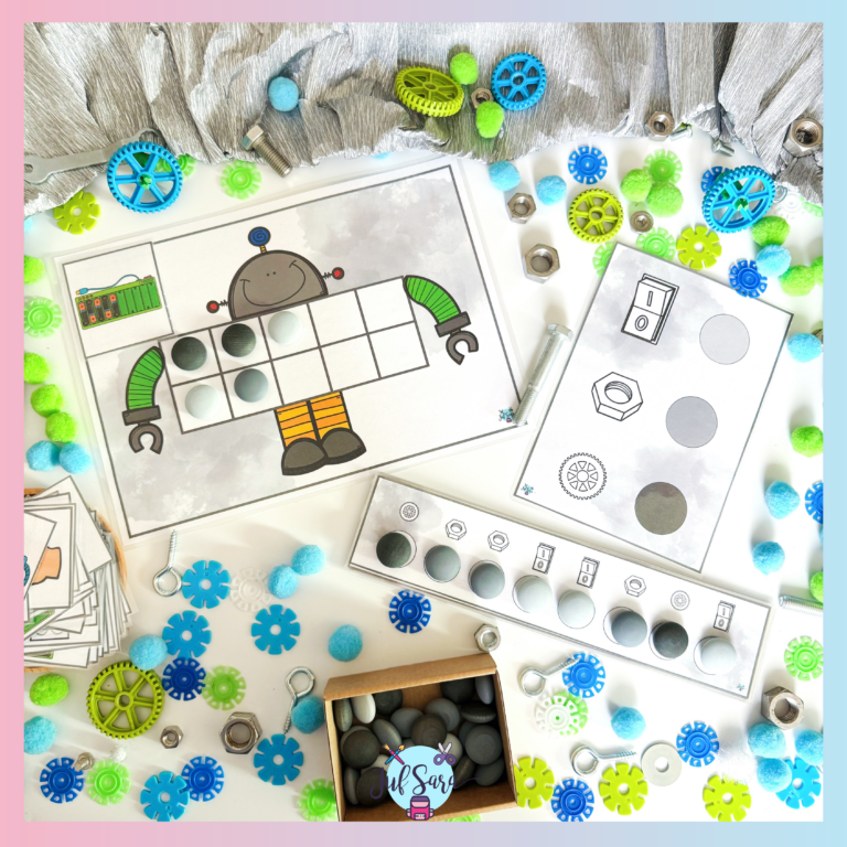 Robot bundel – Juf Sara