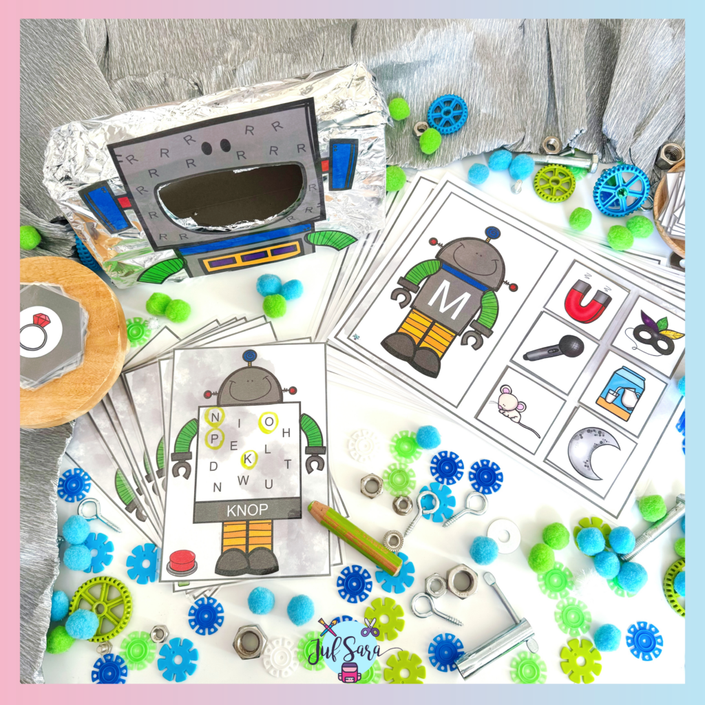 Robot bundel – Juf Sara